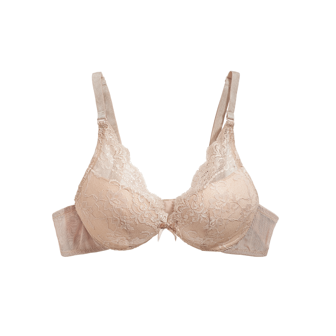 The Little Bra Company Lucia Lace Plunge Push-Up Bra | Town Shop